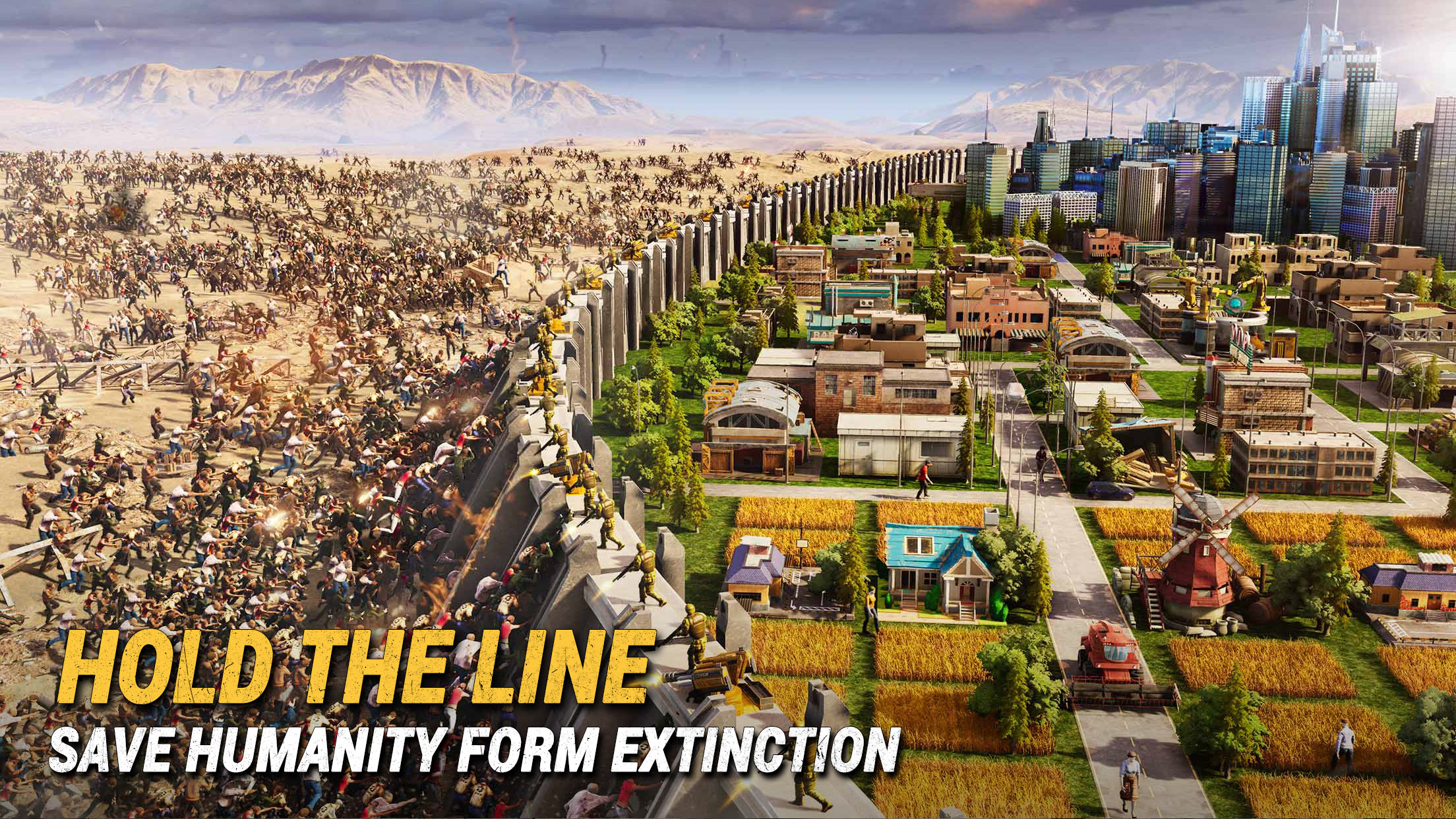 Last Fortress Official Site | Zombie alert! Go underground!